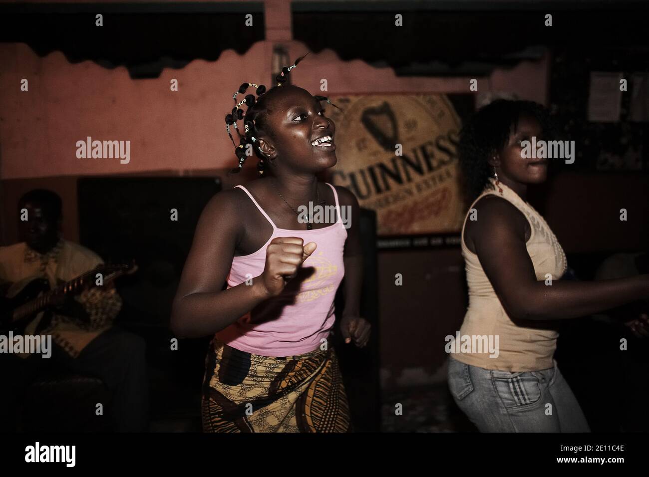 African girls dancing in nightclub In Bamako, Mali ,West Africa Stock ...
