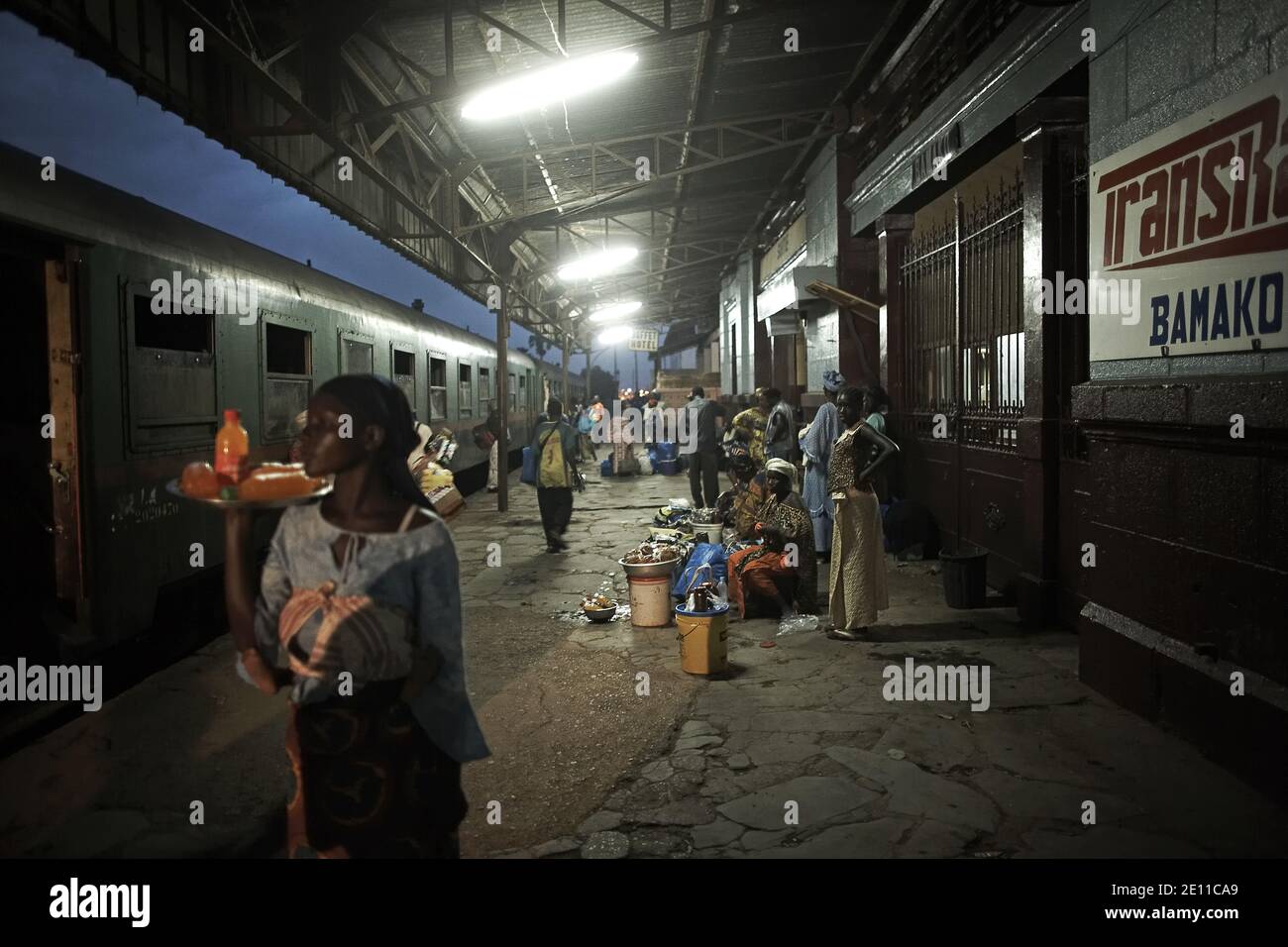 Railway station in Bamako ,Mali, West Africa Stock Photo - Alamy
