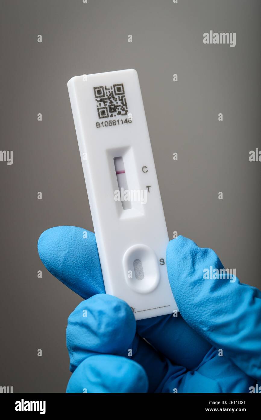 Negative lateral flow hi-res stock photography and images - Alamy