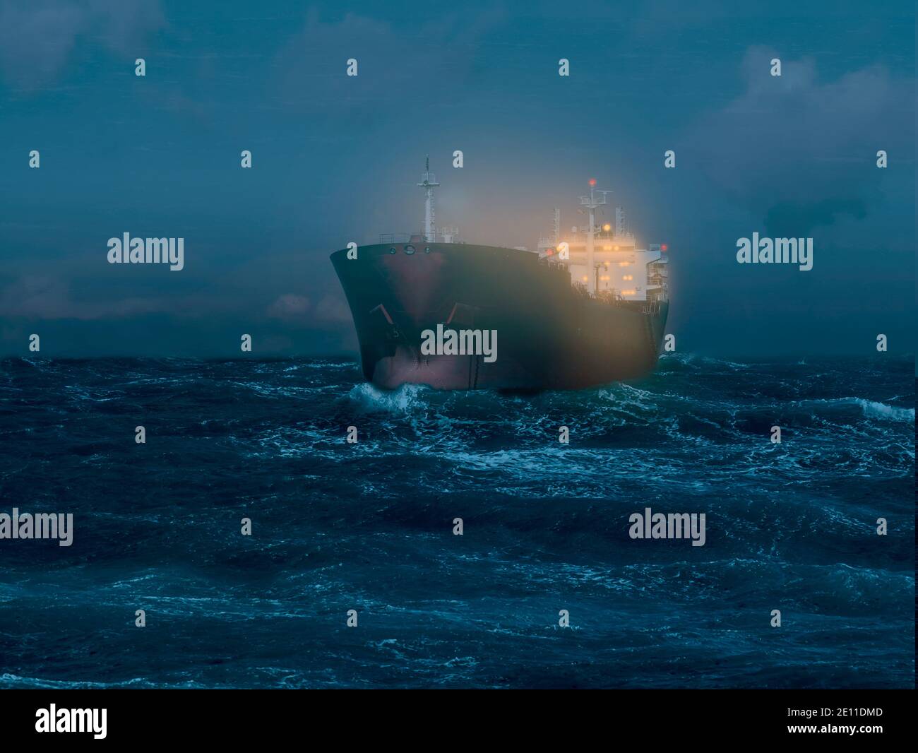 Tanker at night dark hi-res stock photography and images - Alamy