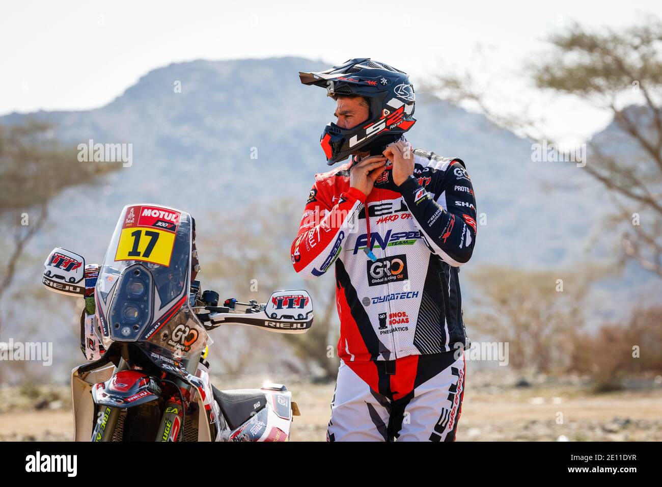 17 Pedrero Garcia Juan (esp), KTM, FN Speed - Rieju Team, Moto, Bike, portrait during the Dakar ...