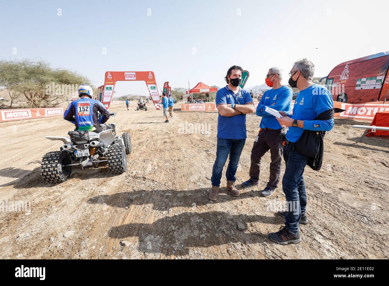 Castera David, Director of the Dakar Rally, portrait during the Dakar ...