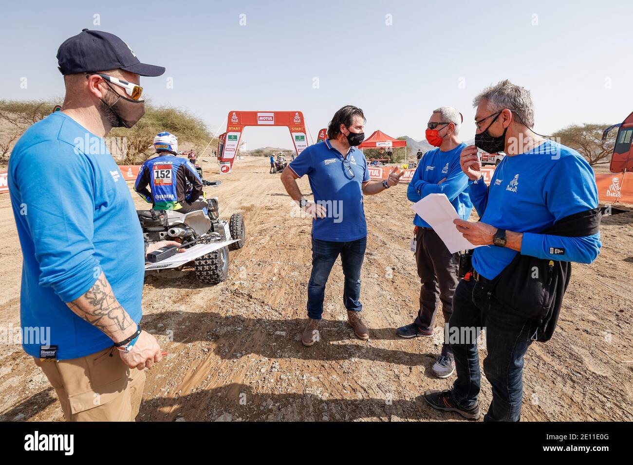 Castera David, Director of the Dakar Rally, portrait during the Dakar ...