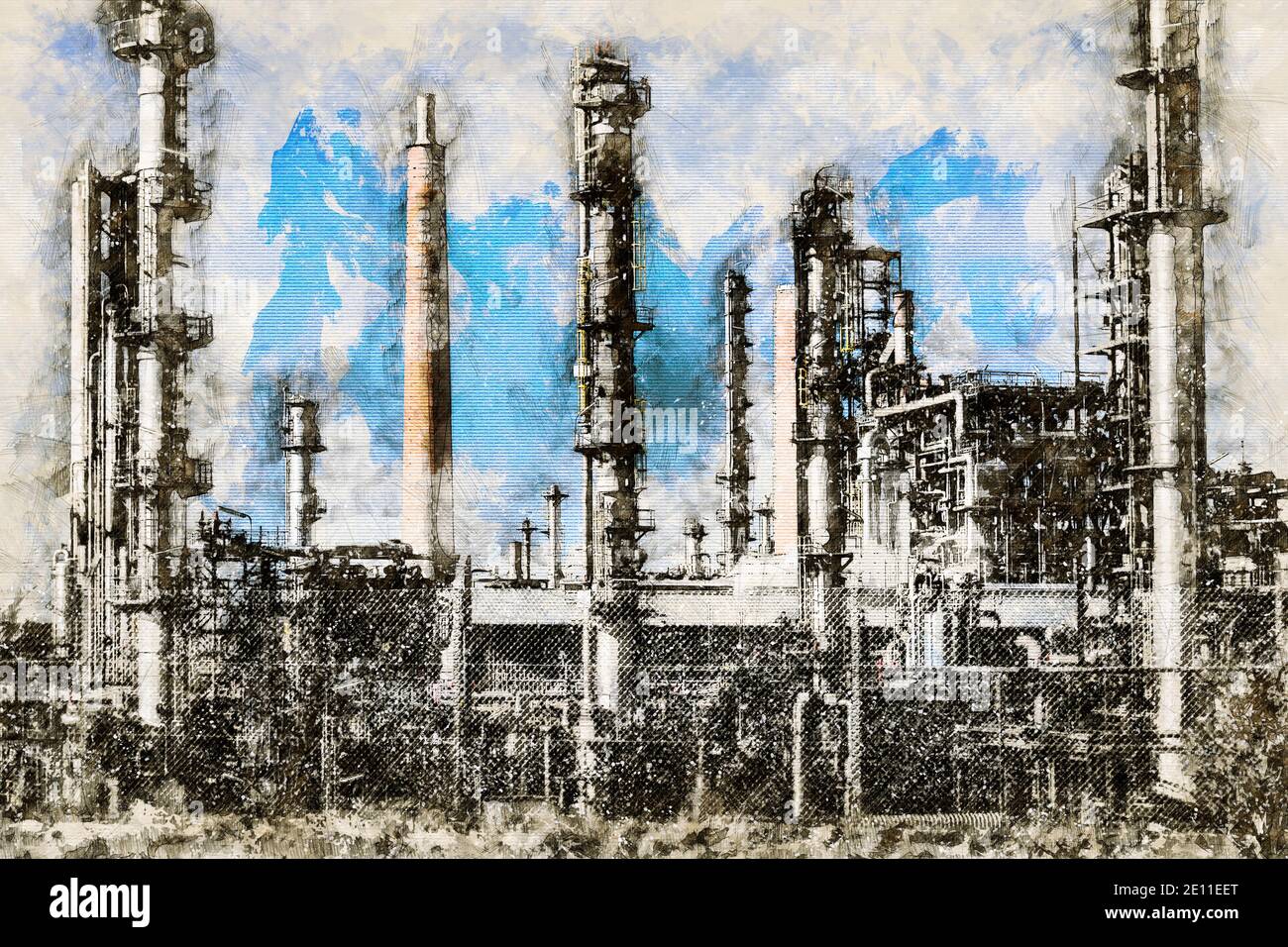 Refinery Drawing