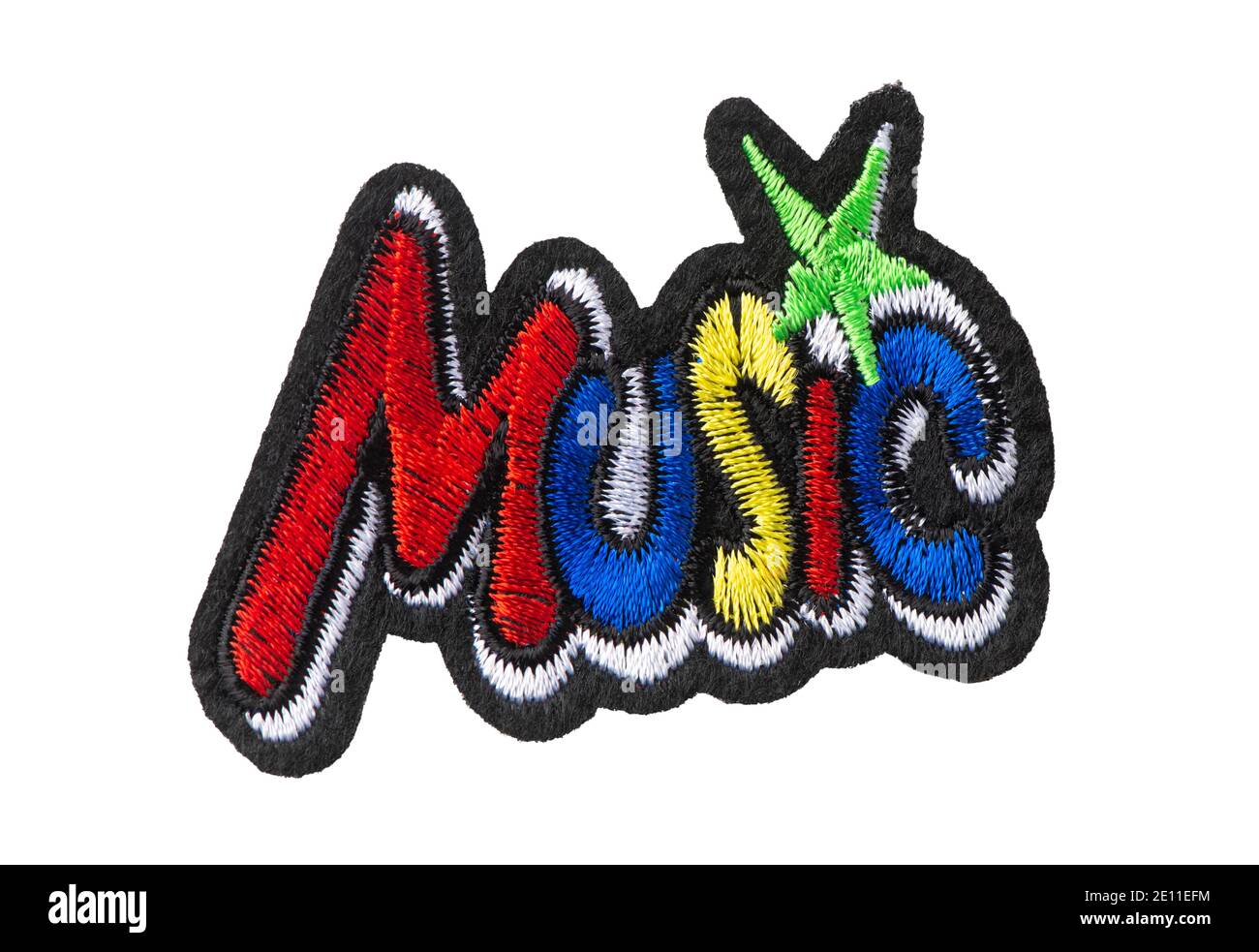 Embroidered patch texture hi-res stock photography and images - Alamy