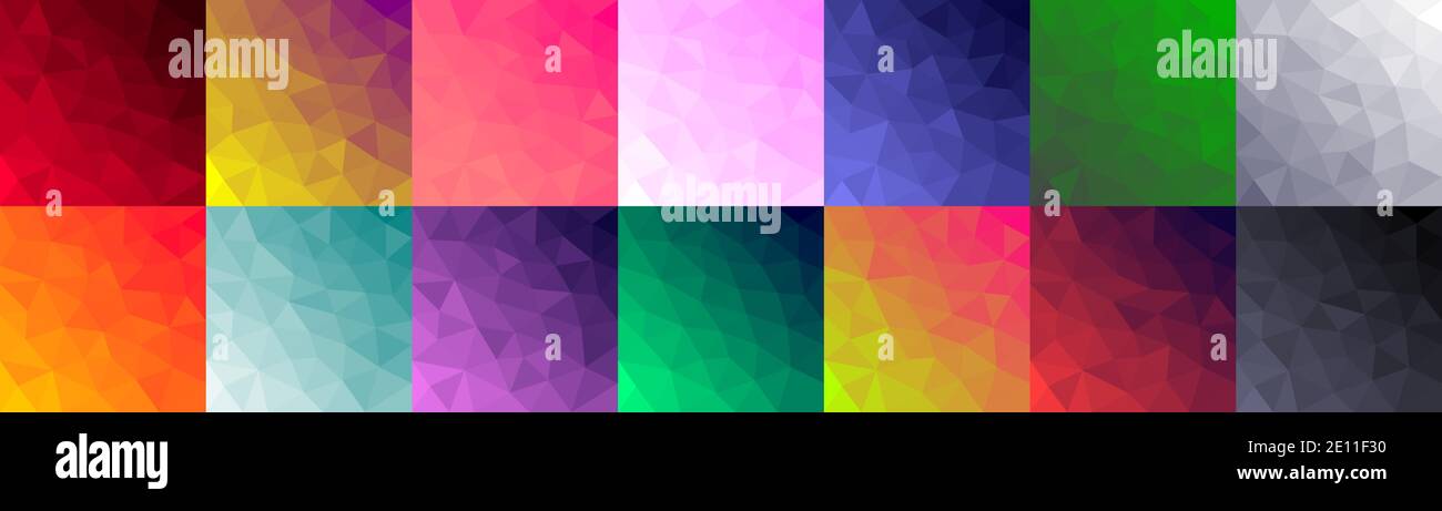 Vector backgrounds in low poly style Stock Vector Image & Art - Alamy