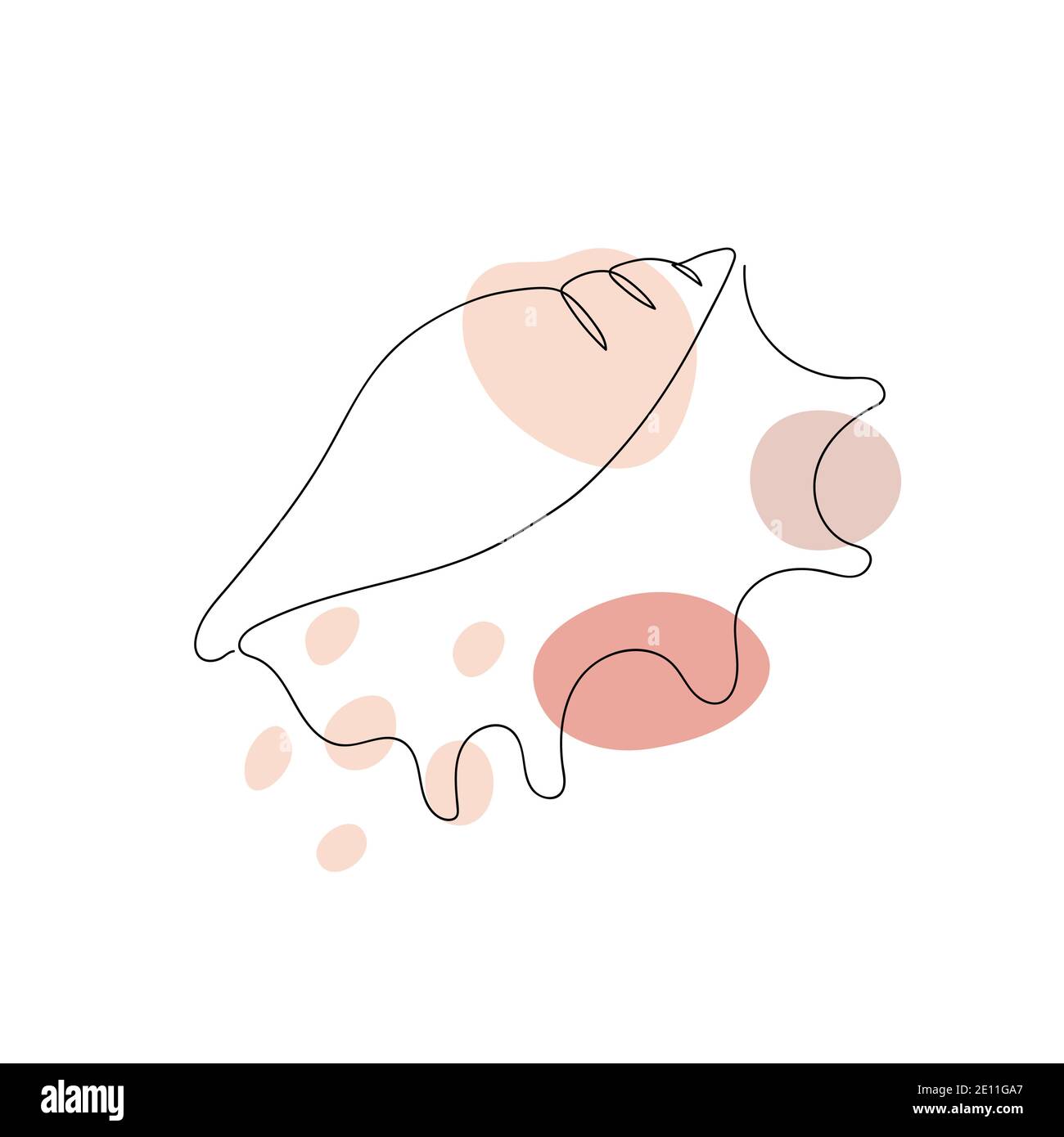 Seashell artwork hi-res stock photography and images - Alamy