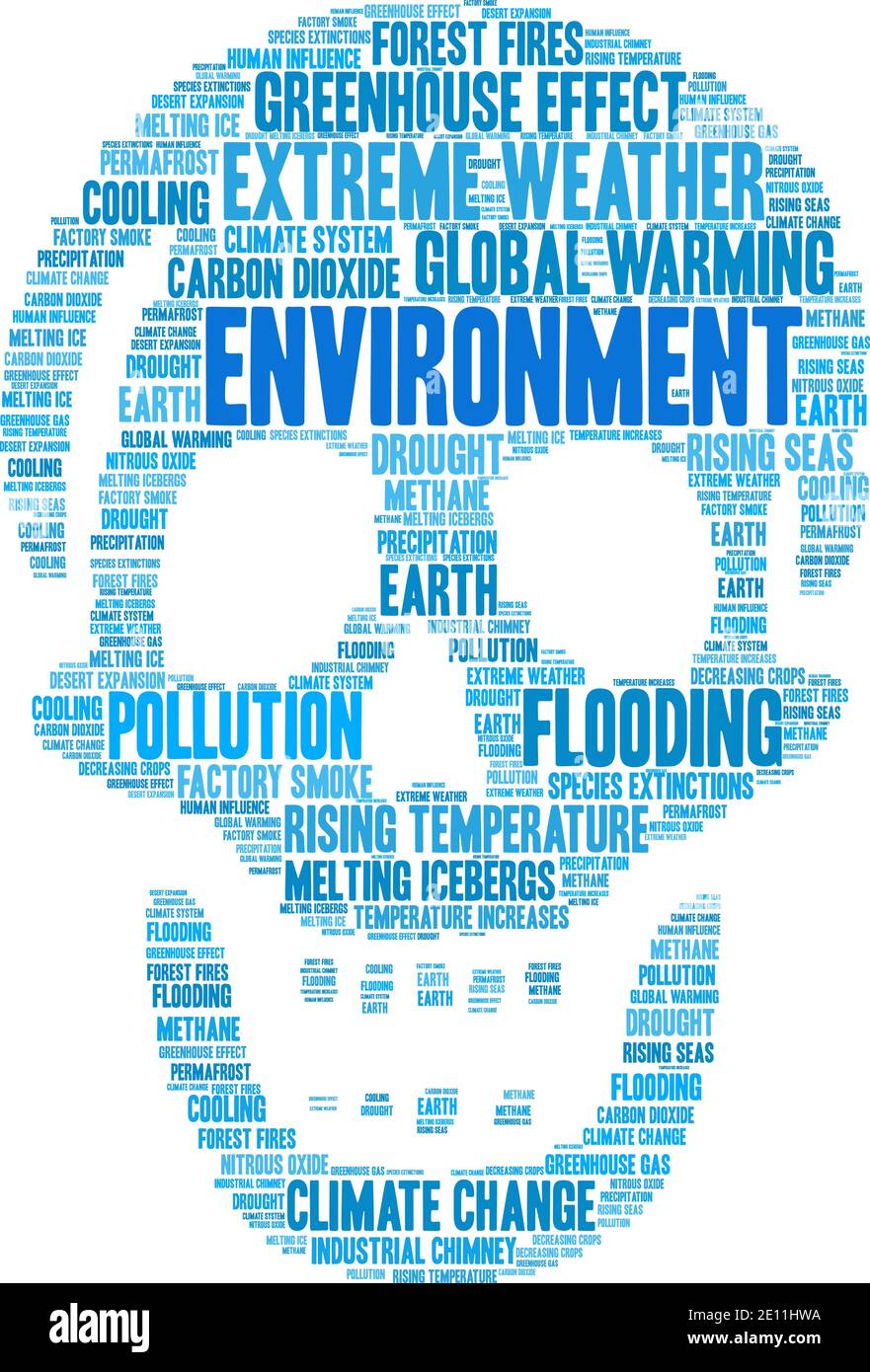 Environment word cloud on a white background Stock Vector Image & Art ...