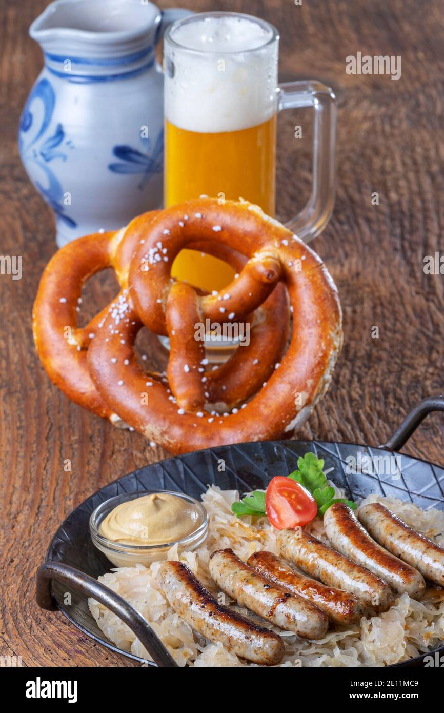 Nurnberger bratwurst hi-res stock photography and images - Alamy