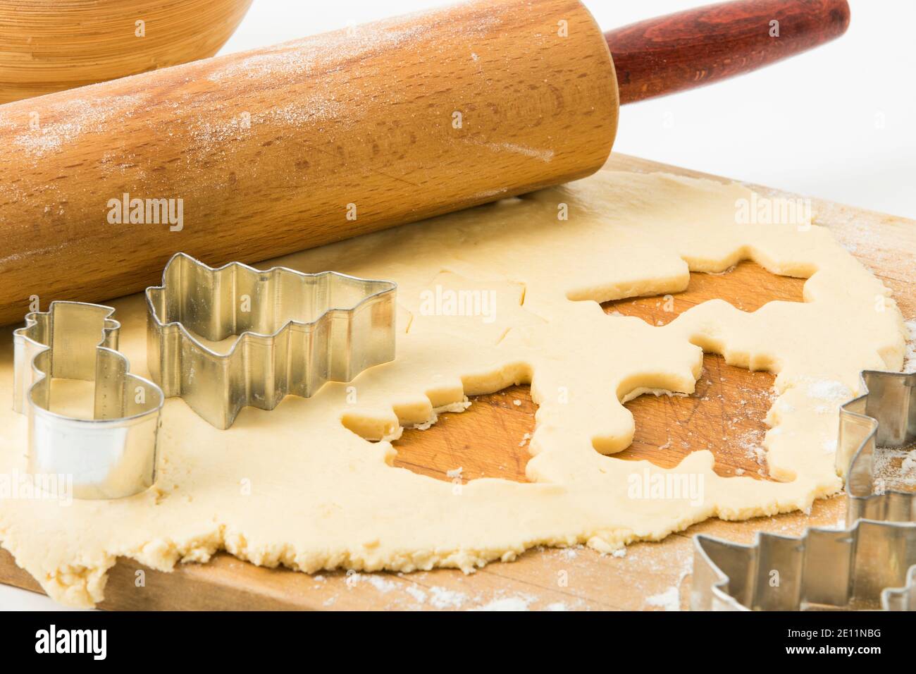 Baking Christmas Cookies Stock Photo - Alamy
