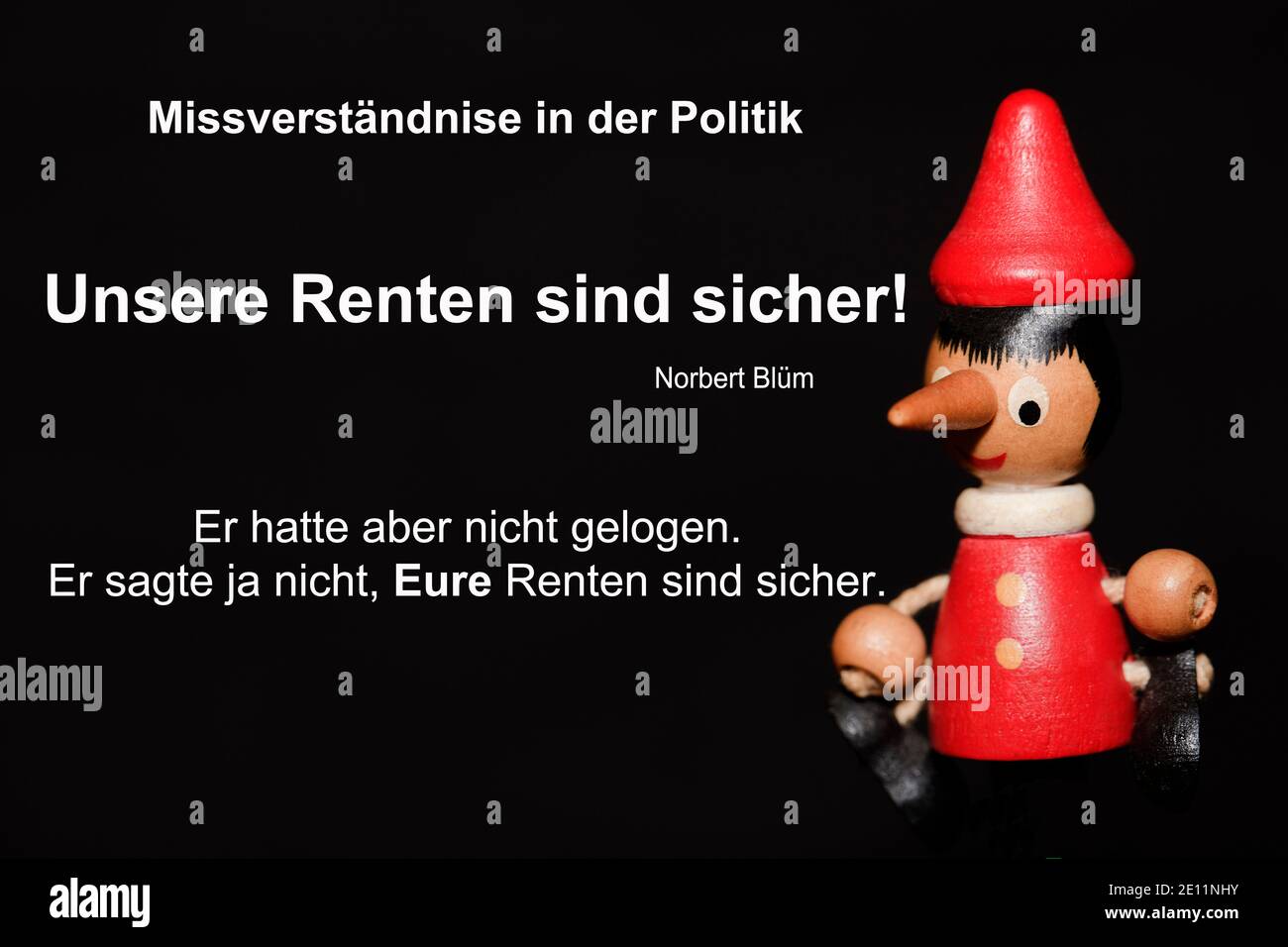 Pinocchio, symbol for lies Stock Photo - Alamy