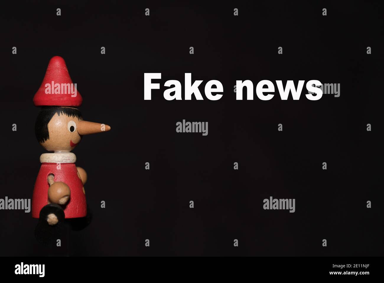 Pinocchio, symbol for lies Stock Photo - Alamy