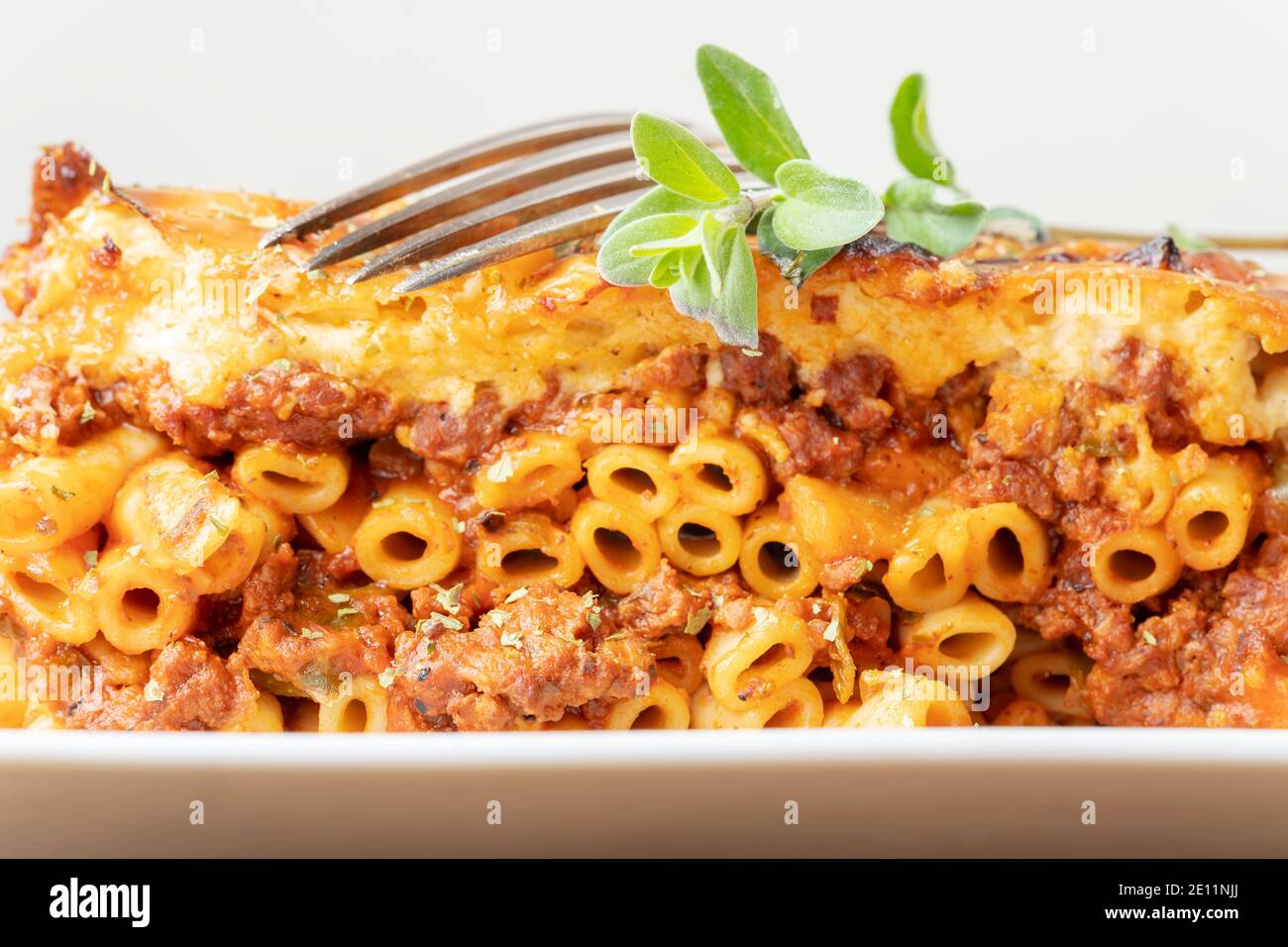 Pastitsio greek cuisine hi-res stock photography and images - Alamy