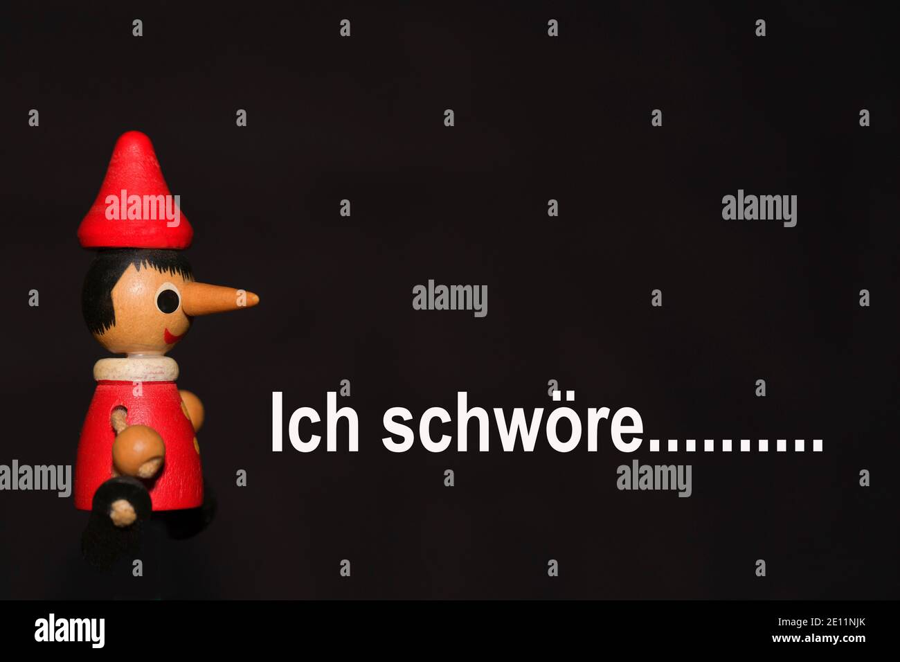 Pinocchio, symbol for lies Stock Photo - Alamy