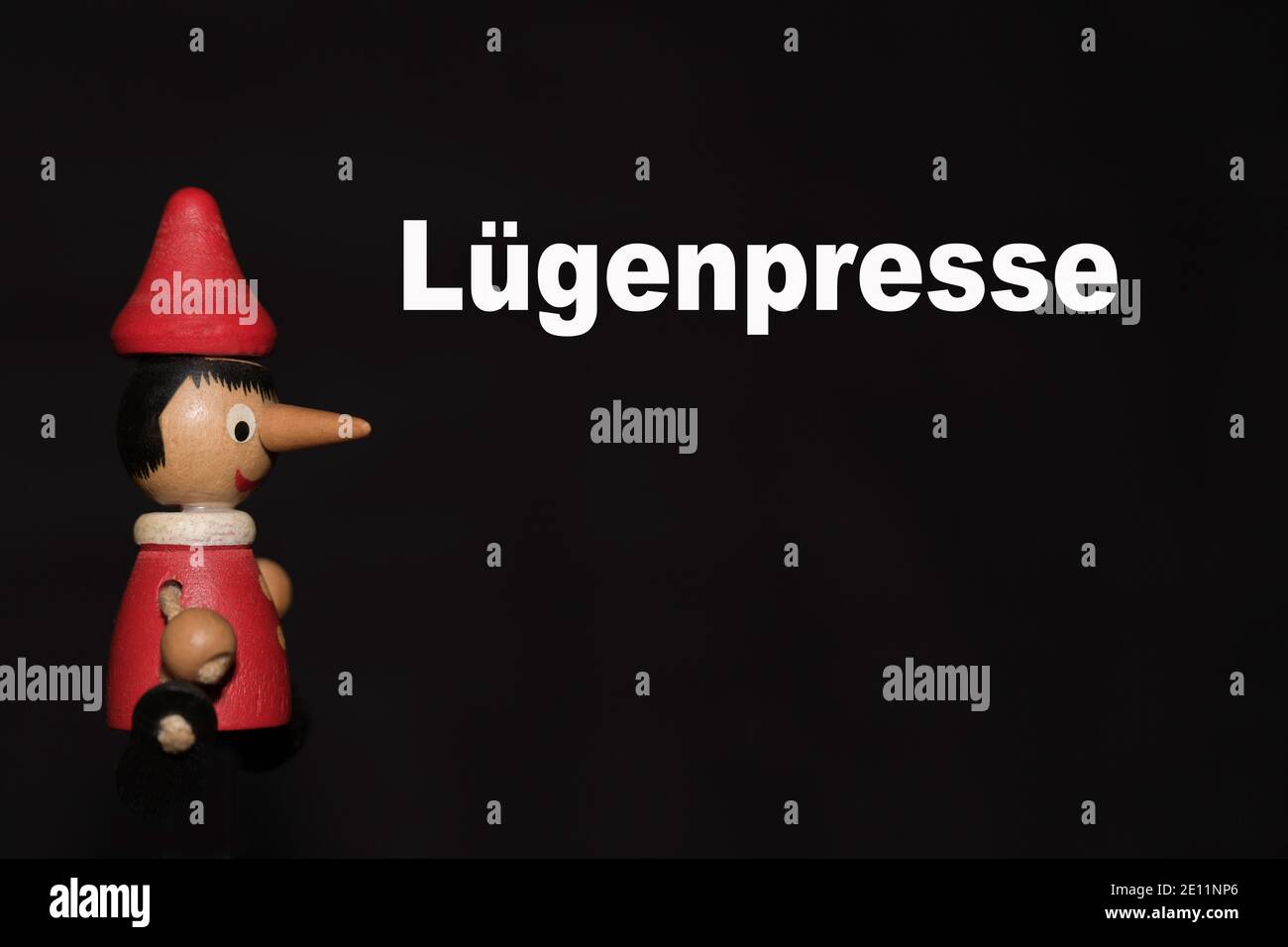 Pinocchio, symbol for lies Stock Photo - Alamy