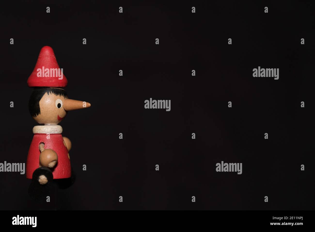 Pinocchio, symbol for lies Stock Photo - Alamy