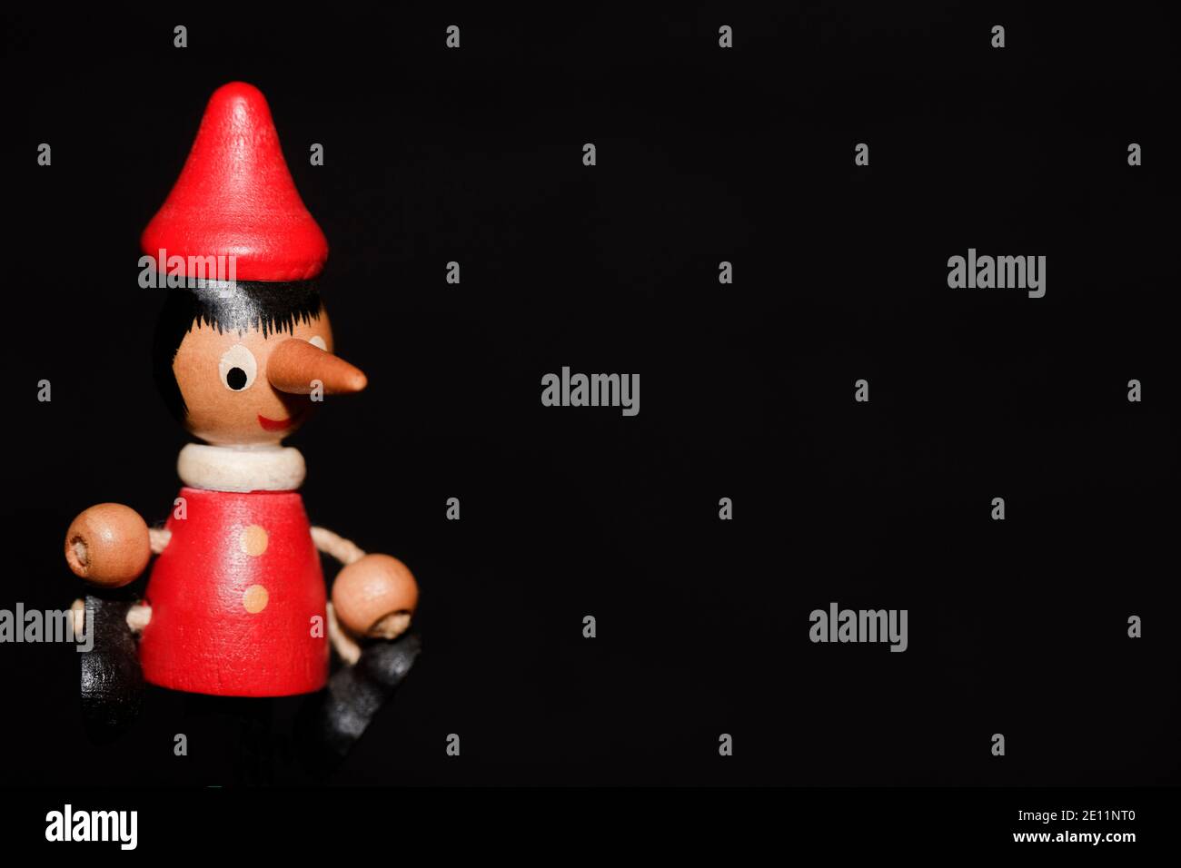 Pinocchio, symbol for lies Stock Photo - Alamy