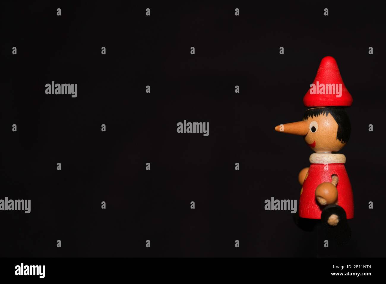 Pinocchio, symbol for lies Stock Photo - Alamy