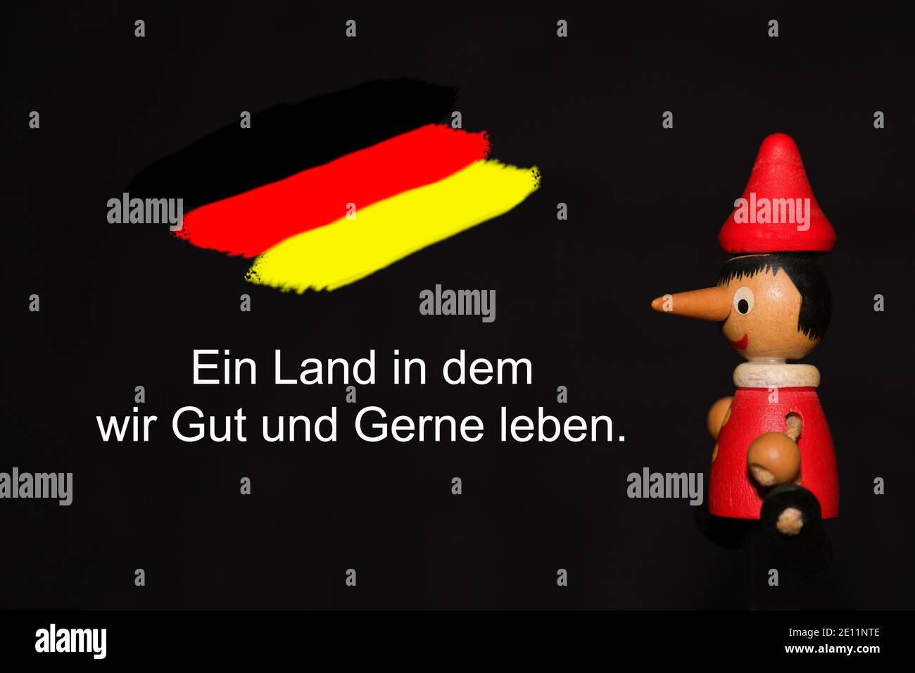 Pinocchio, symbol for lies Stock Photo - Alamy