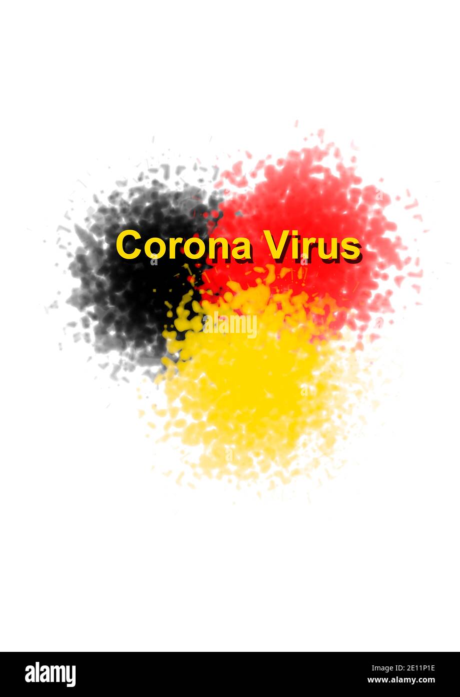 National colors of Germany Stock Photo - Alamy