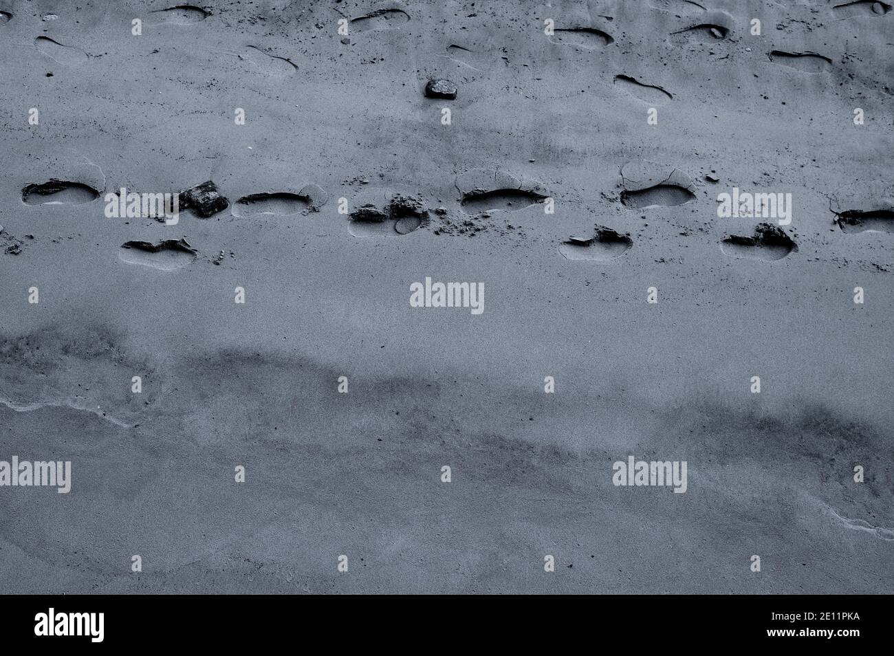 White footsteps hi-res stock photography and images - Alamy