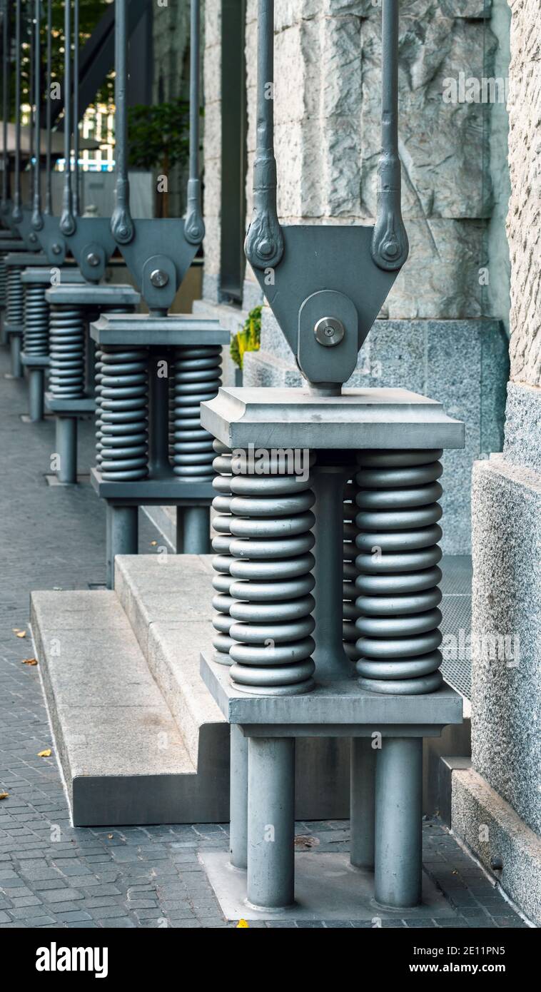 Shock absorber construction building hi-res stock photography and ...