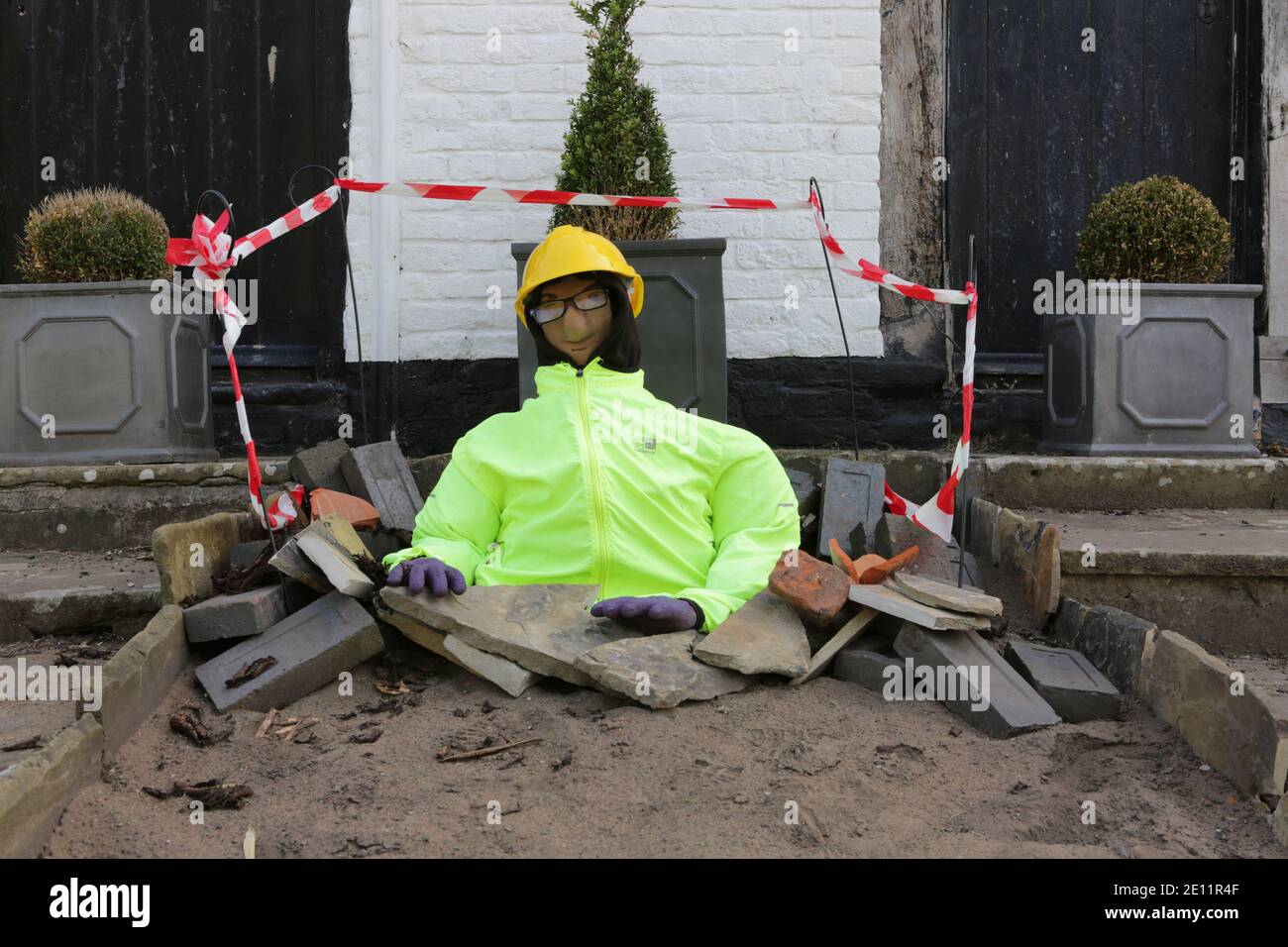 Goostrey Scarecrow Festival Stock Photo - Alamy