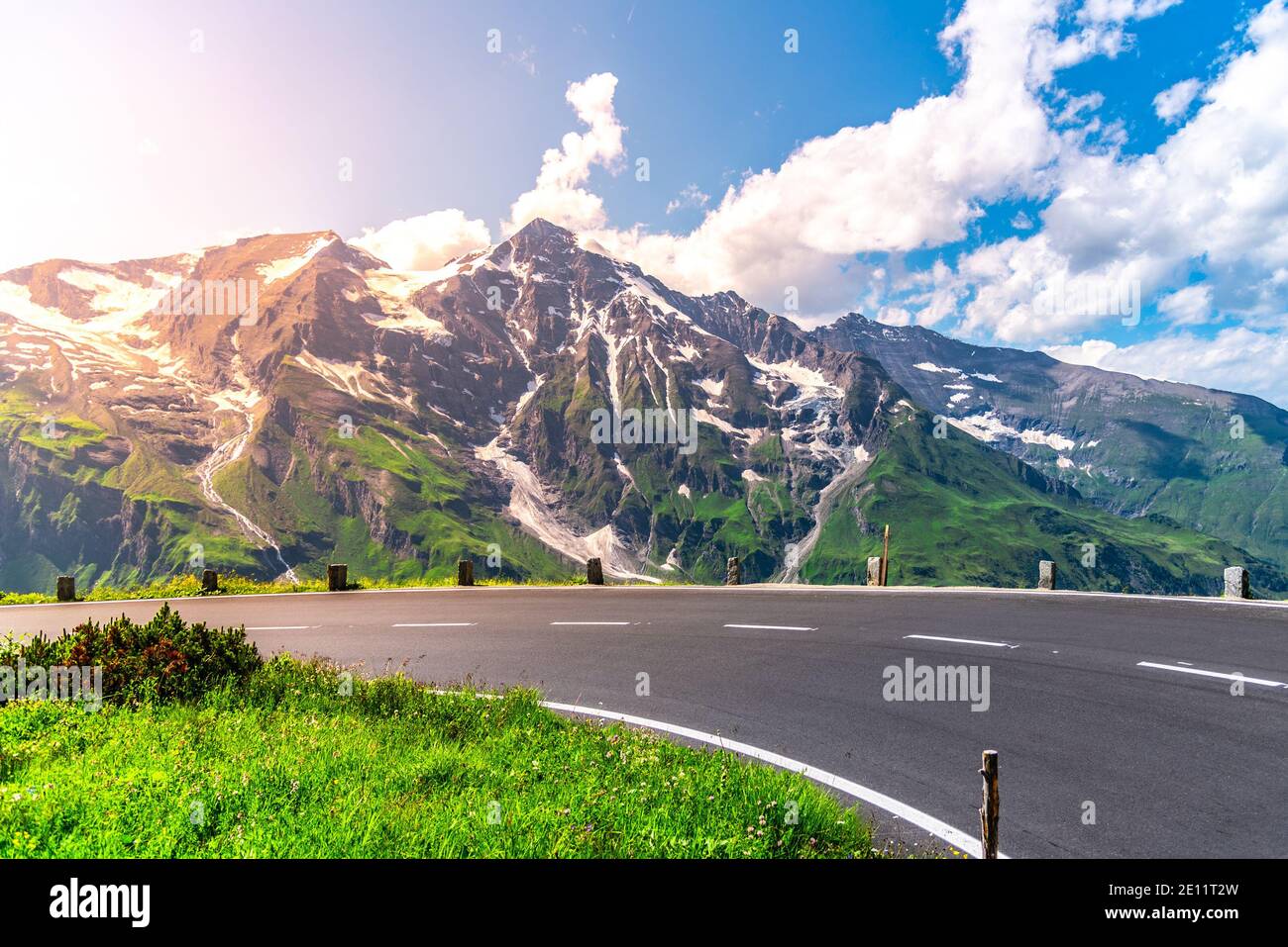 Grossglockner High Alpine Road, German: Grossglockner-Hochalpenstrasse ...