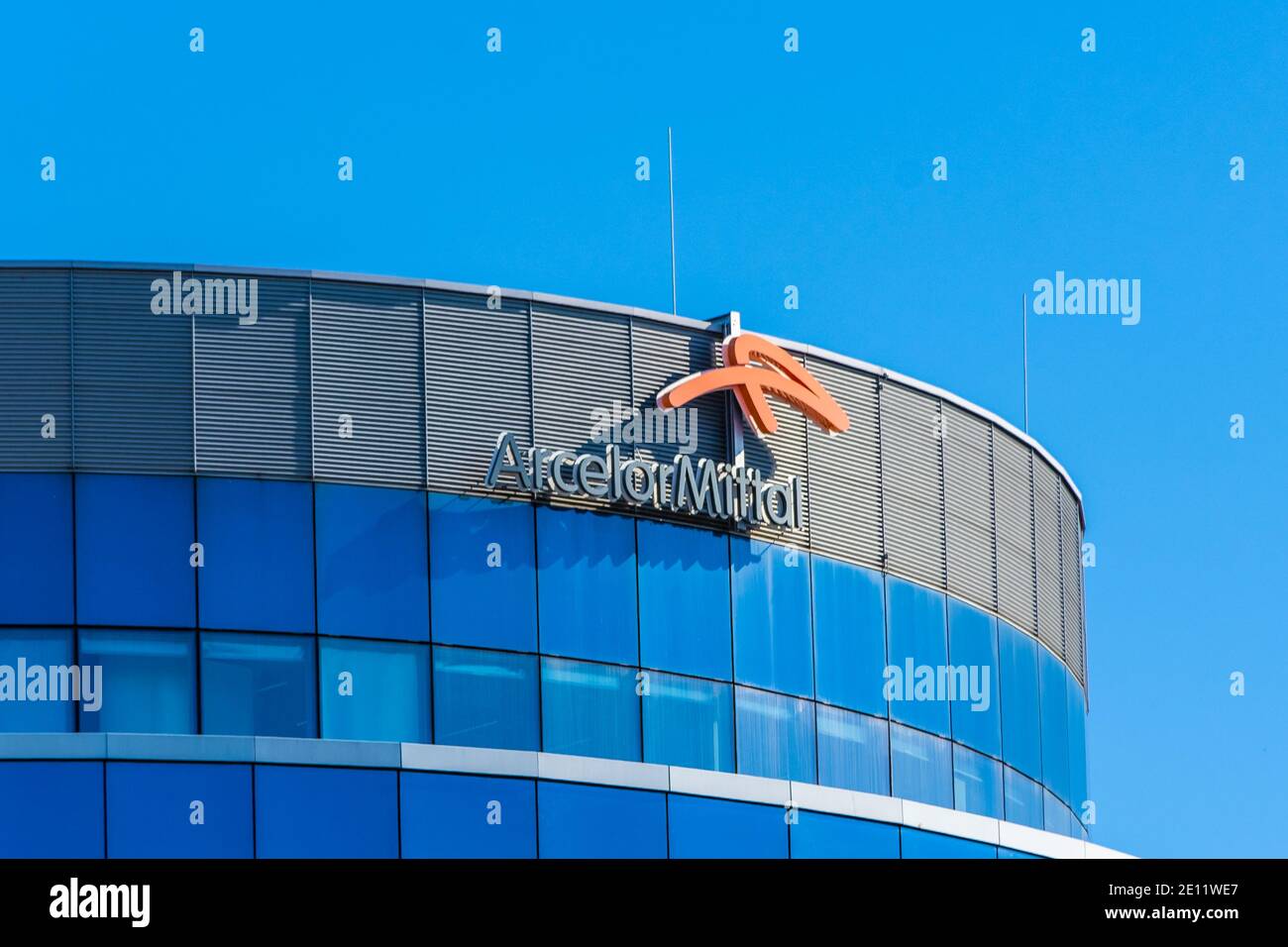 LUXEMBOURG, 21 JULY 2020: Headquarters of ArcelorMittal, world's ...