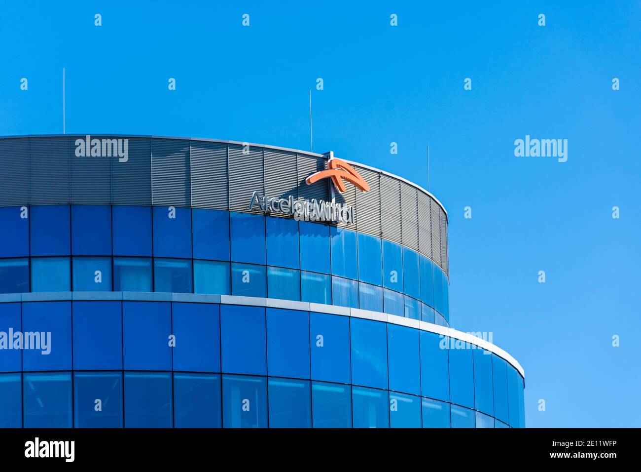 LUXEMBOURG, 21 JULY 2020: Headquarters of ArcelorMittal, world's ...