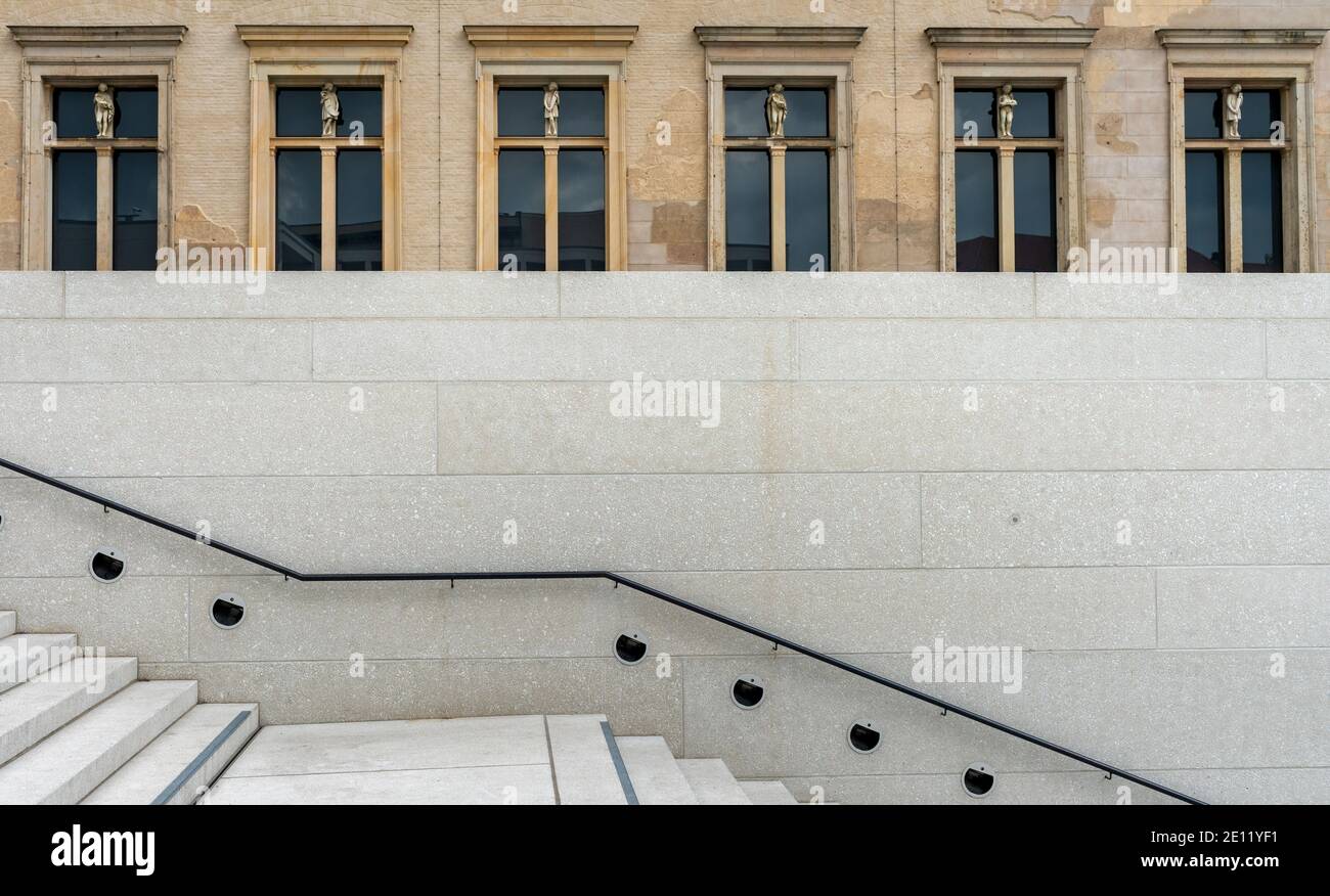 Stairs At The James Simon Gallery In Berlin Stock Photo - Alamy