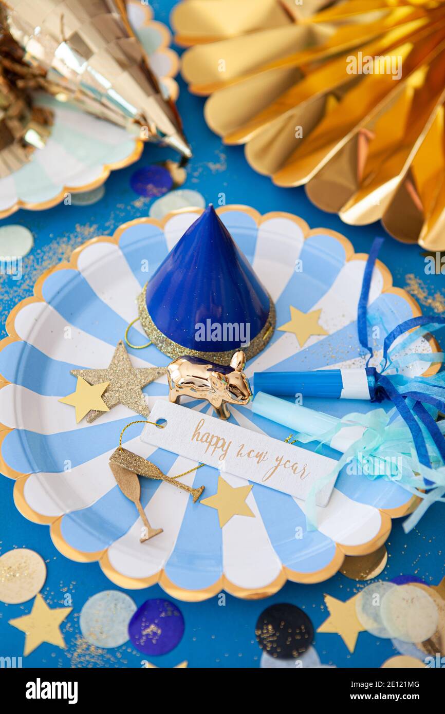 Colorful Party Decorations Stock Photo - Alamy