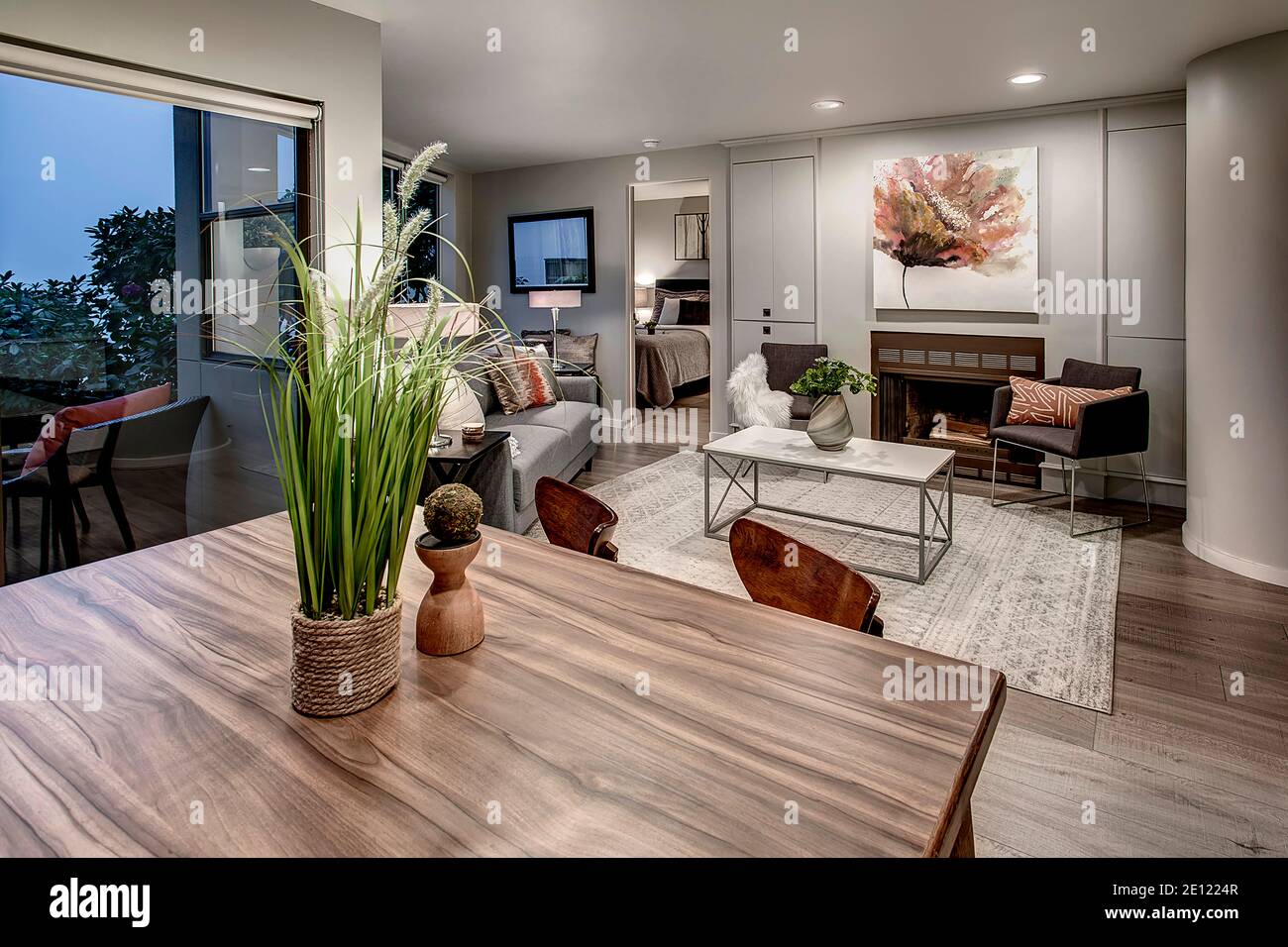 Luxury condo interior hi-res stock photography and images - Alamy