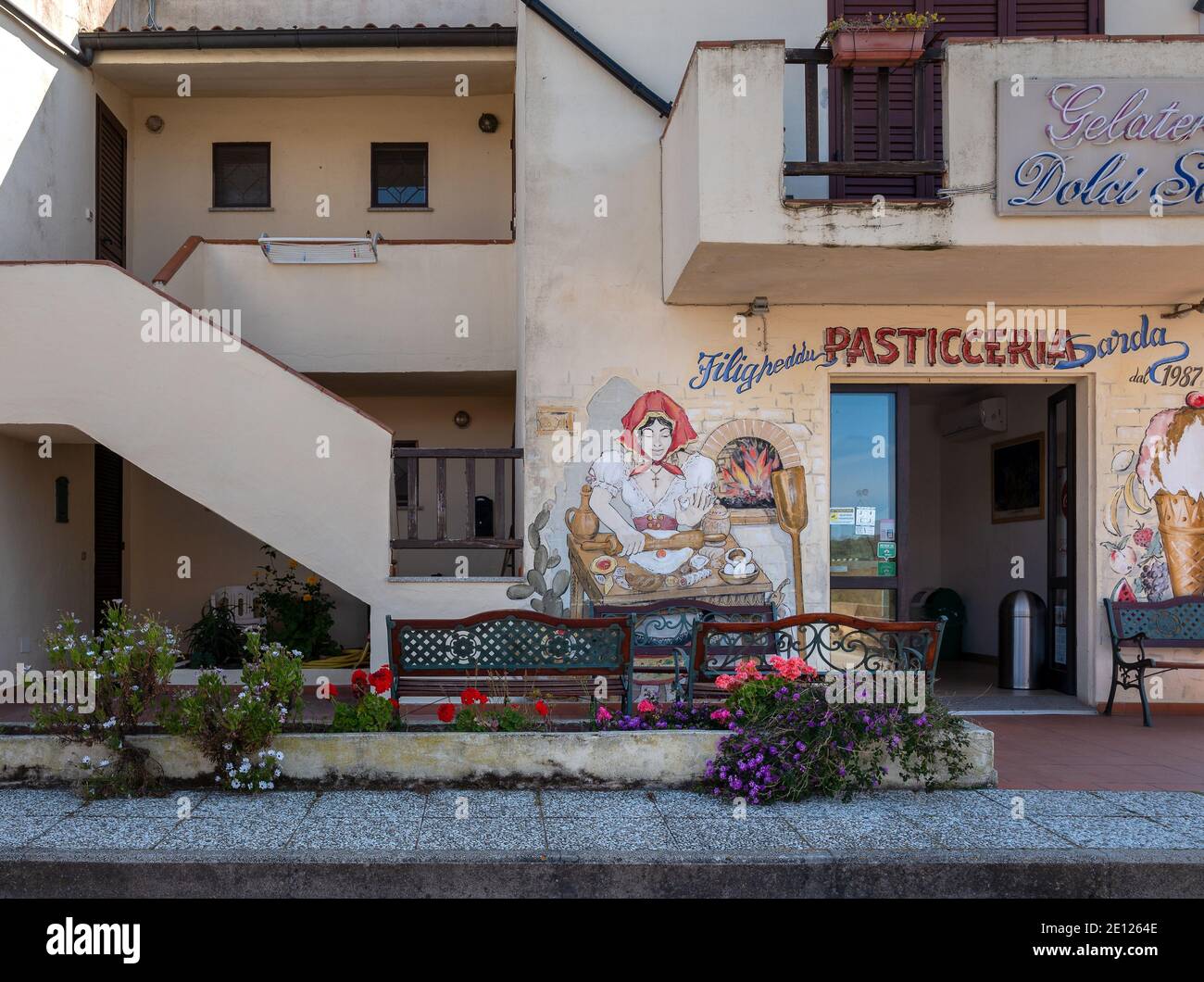 Bakery In Sardinia, Italy Stock Photo - Alamy
