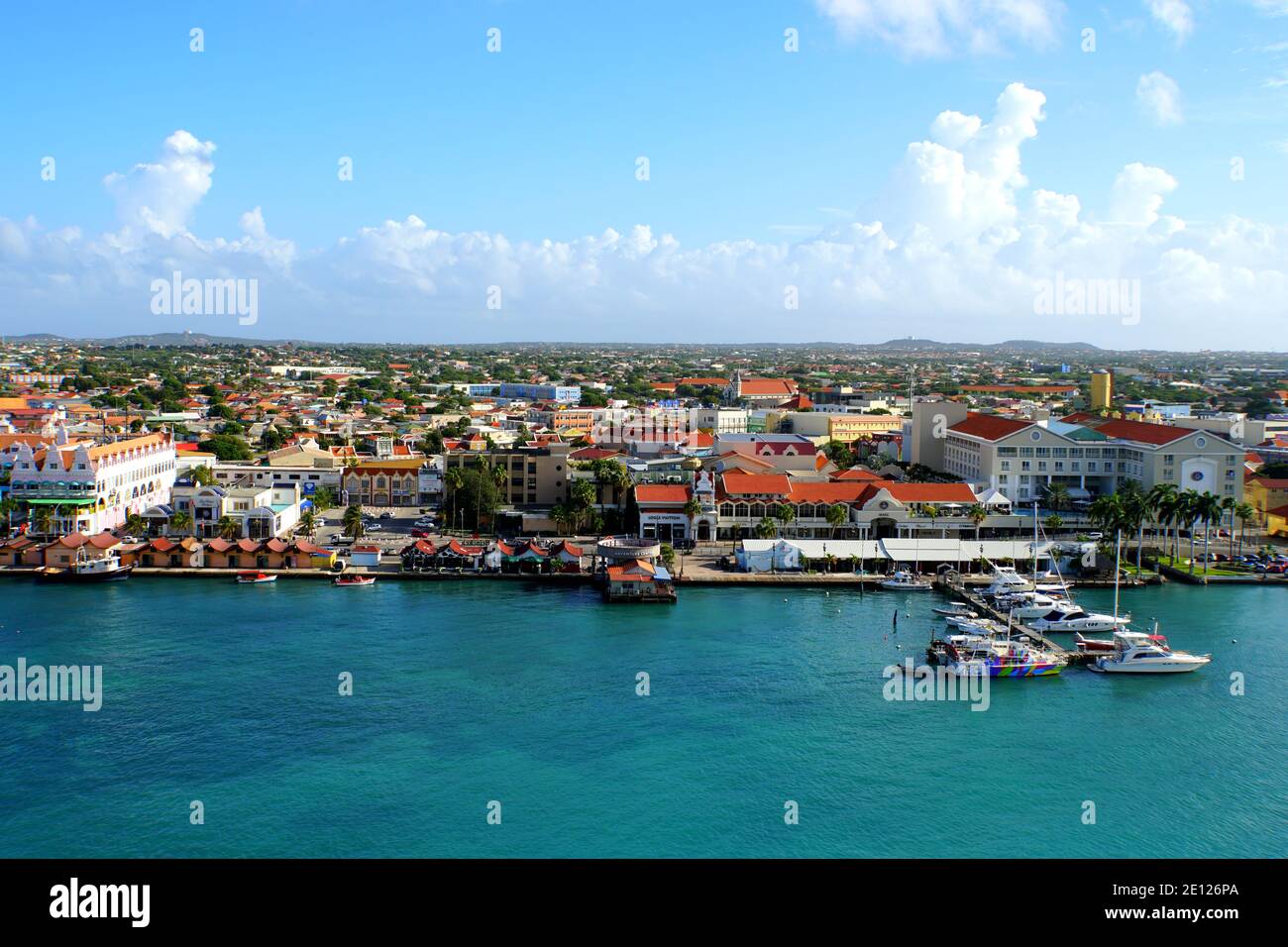 Aruba water ports hi-res stock photography and images - Alamy
