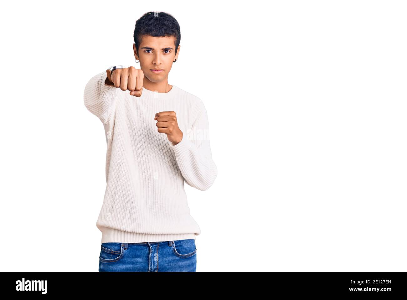 Boxing african boy hi-res stock photography and images - Alamy