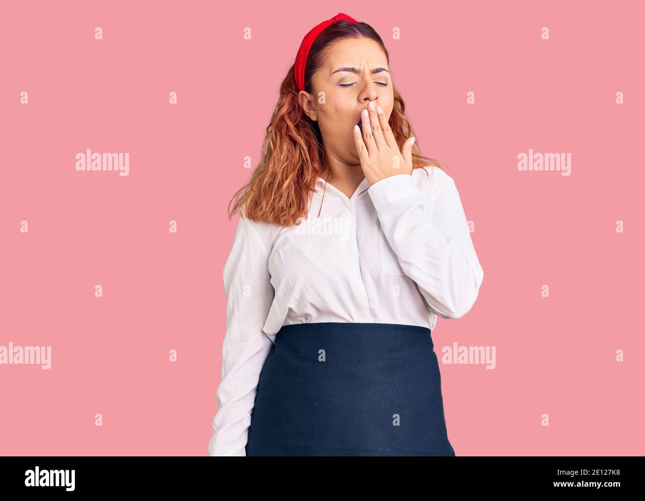 Waitress tired hi-res stock photography and images - Alamy