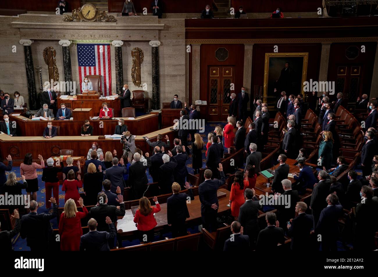 Congress oath of office 117th hi-res stock photography and images - Alamy