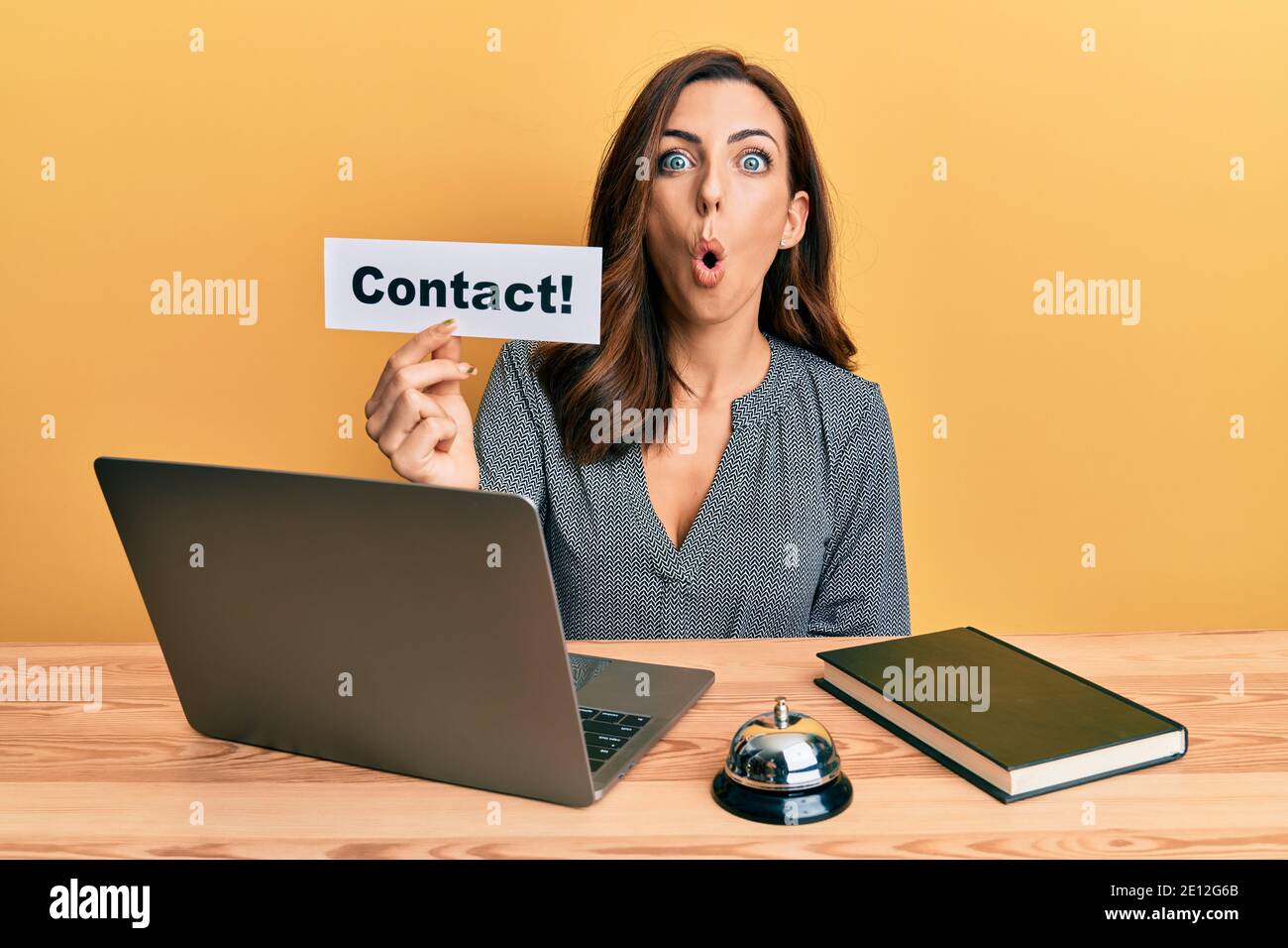 Hotel receptionist funny hi-res stock photography and images - Alamy