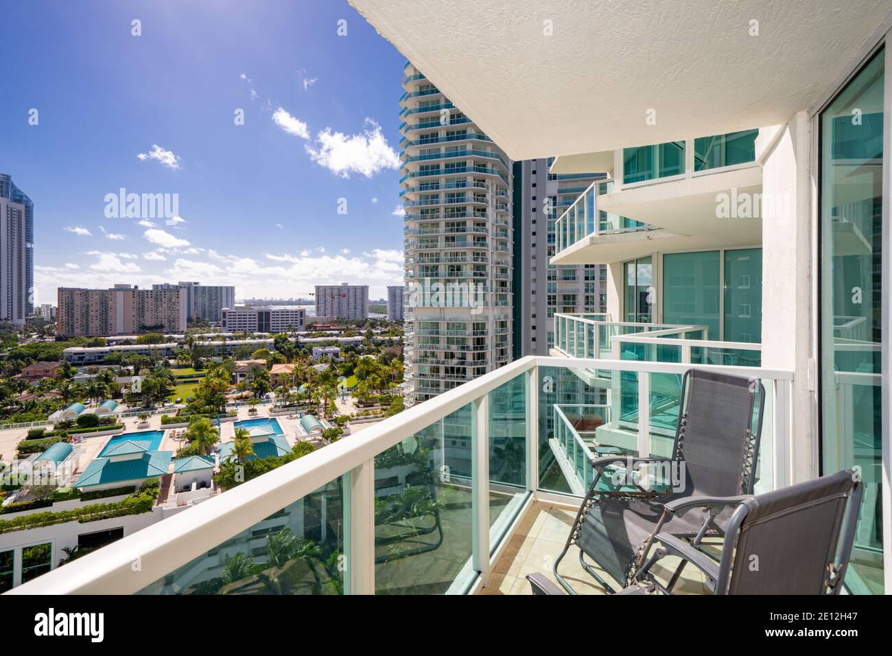 Flat balcony hi-res stock photography and images - Alamy