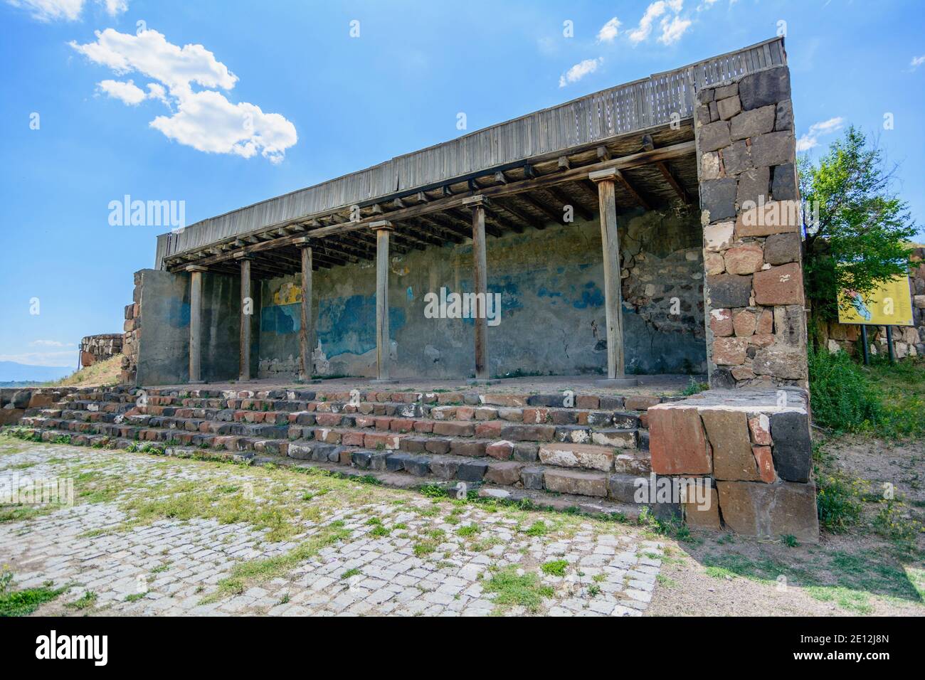 Ruins in the Erebuni Fortress in Yerevan, Armenia Stock Photo - Alamy