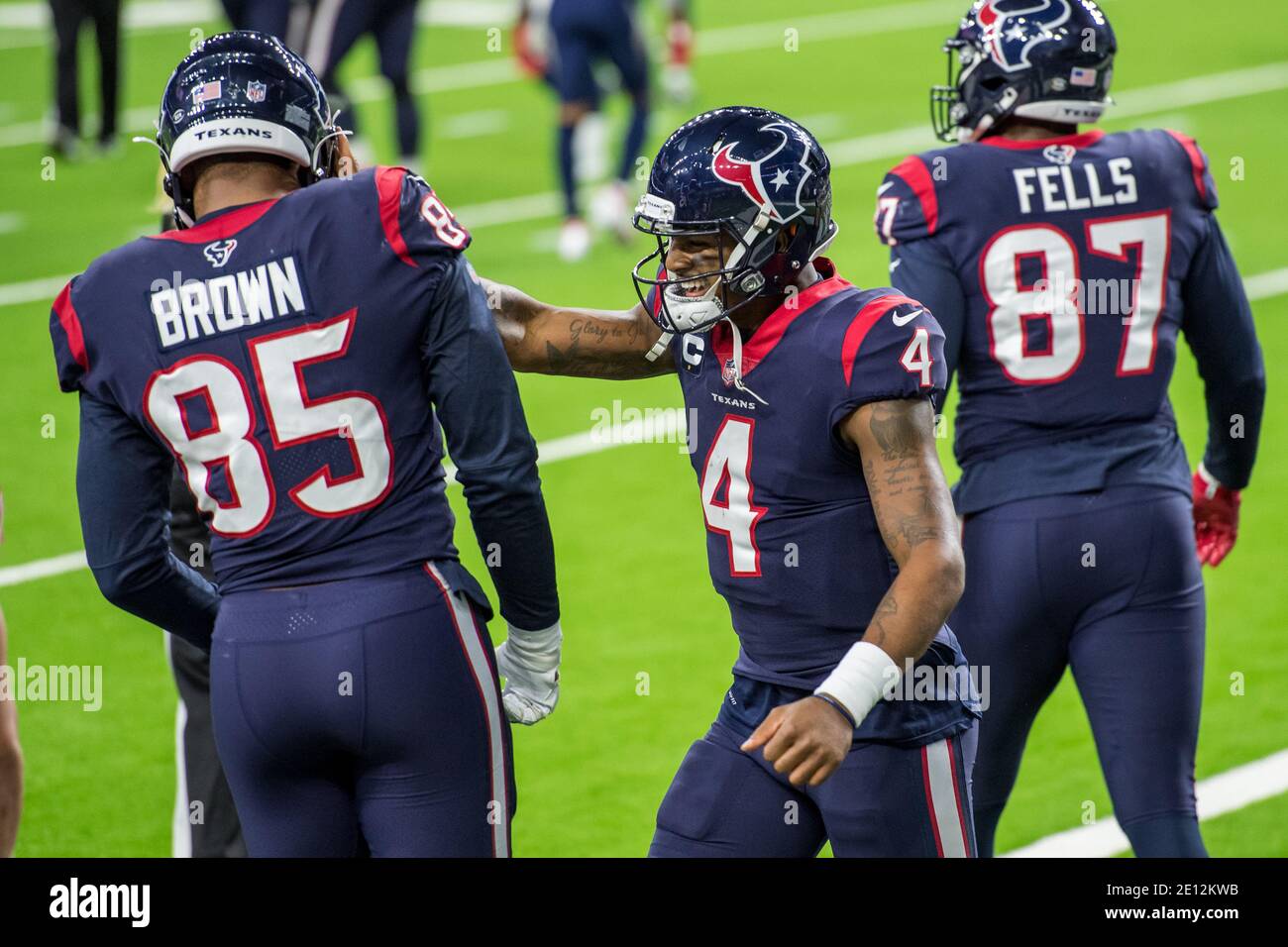 Houston, TX, USA. 3rd Jan, 2021. Houston Texans quarterback Deshaun ...
