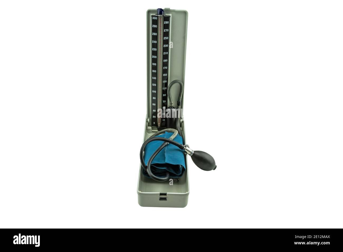 Close up of old style blood pressure monitor tool ( manometers ...