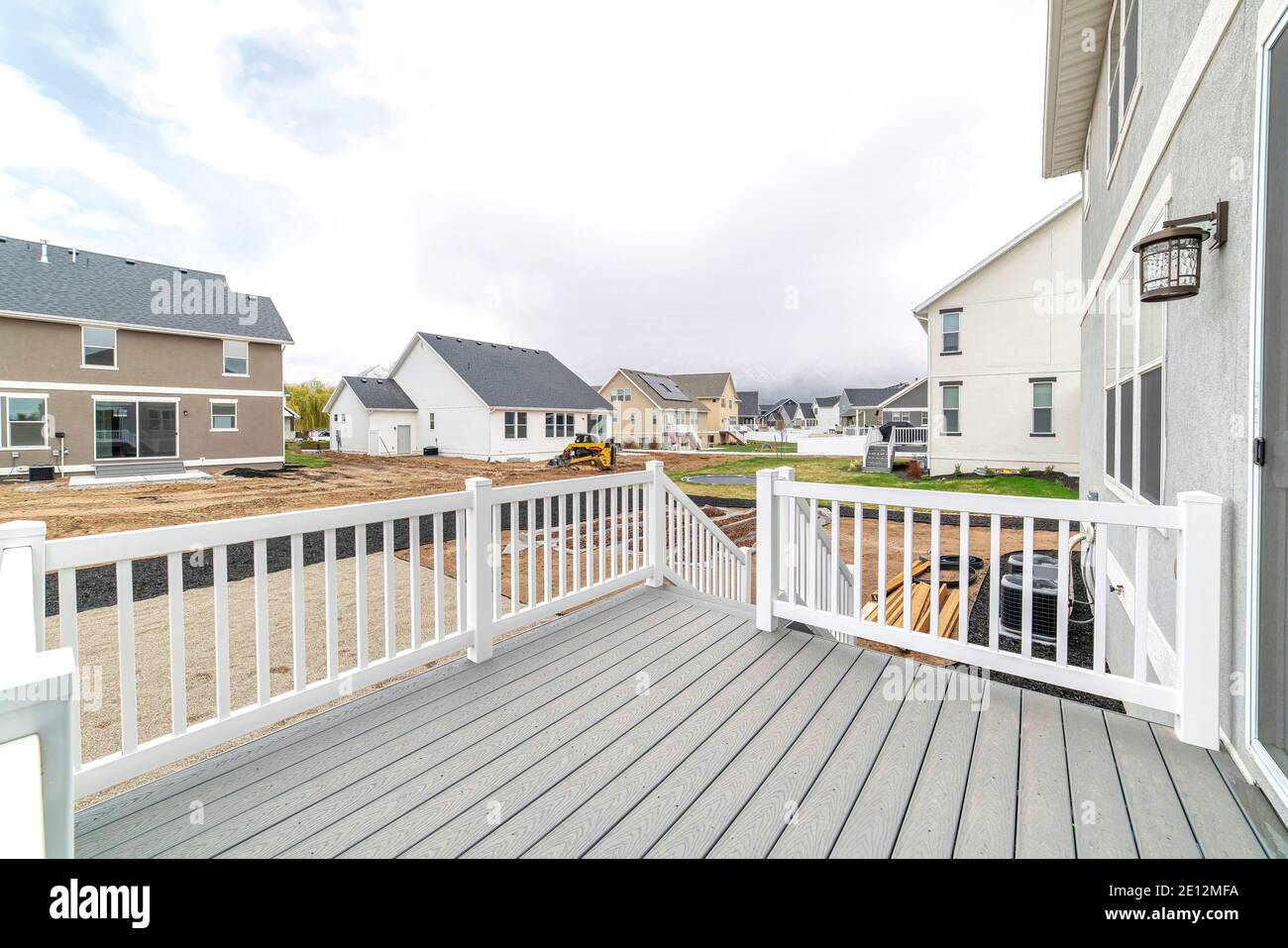 Overlooking exterior deck hi-res stock photography and images - Alamy