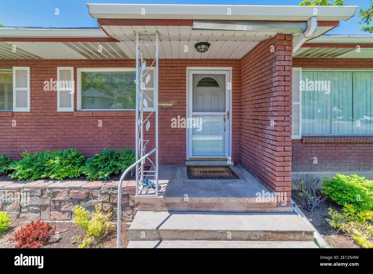 Single Front Doors For Brick Home