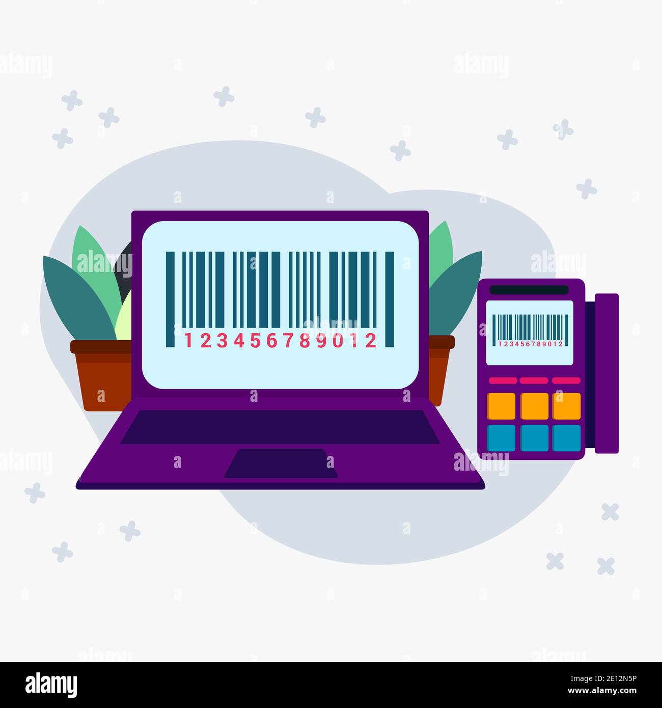 Payment scanning design hi-res stock photography and images - Alamy