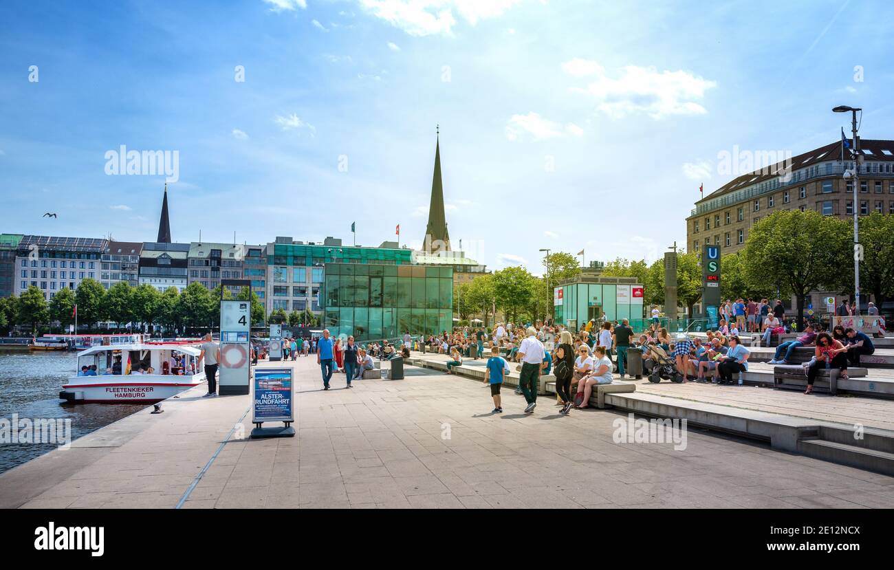 Alster pavilion hi-res stock photography and images - Alamy