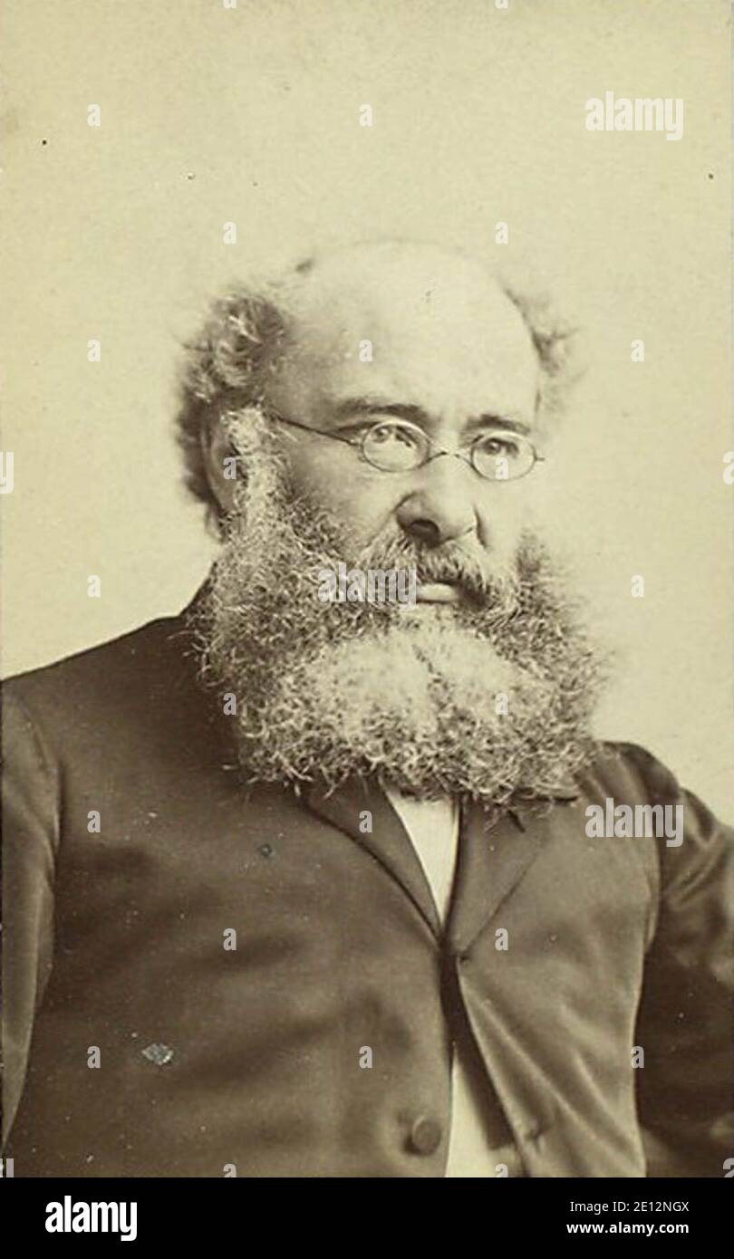 Anthony trollope 1815 1882 hi-res stock photography and images - Alamy