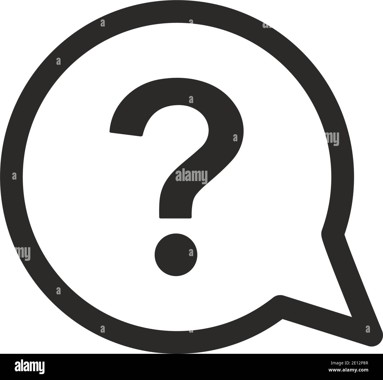Question Mark Symbol Icon Vector Illustration Stock Vector Image & Art ...