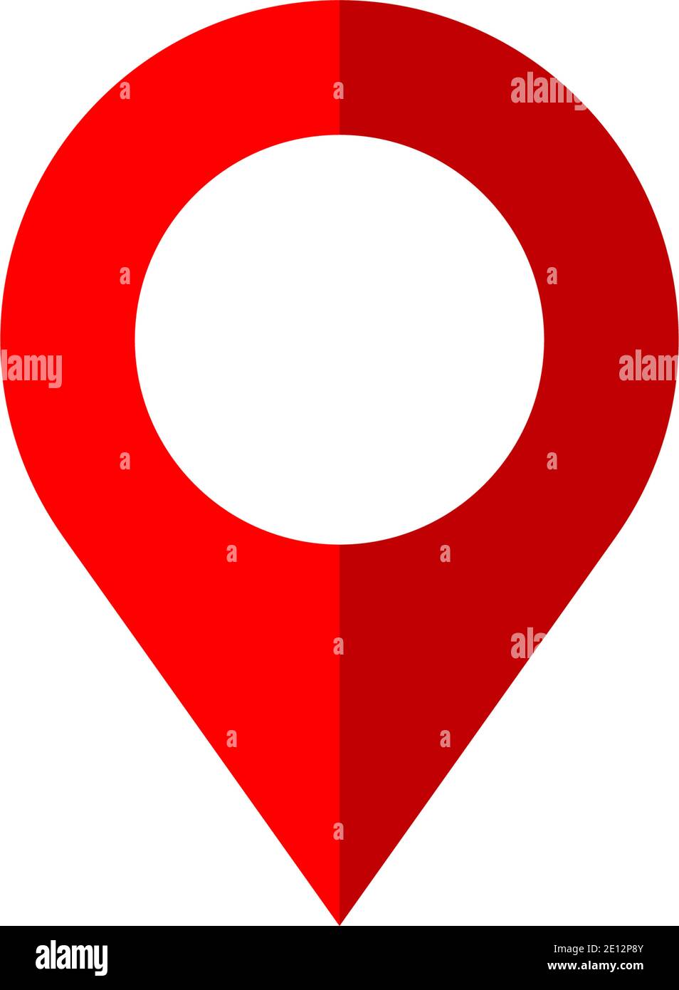 Pin Point Locator Map Icon Vector Illustration Stock Vector Image & Art ...